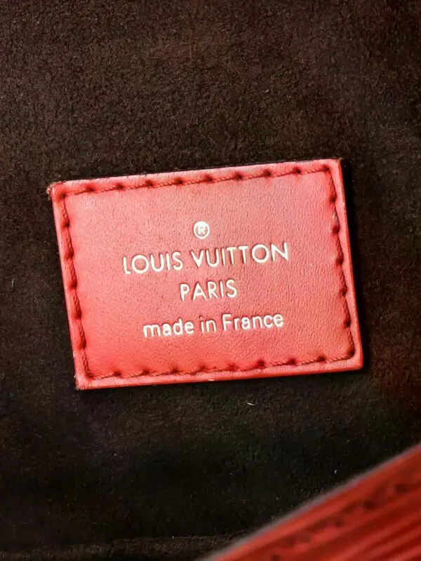 LOUIS VUITTON Cluny Bb Top Handle Satchel Epi Leather - Red