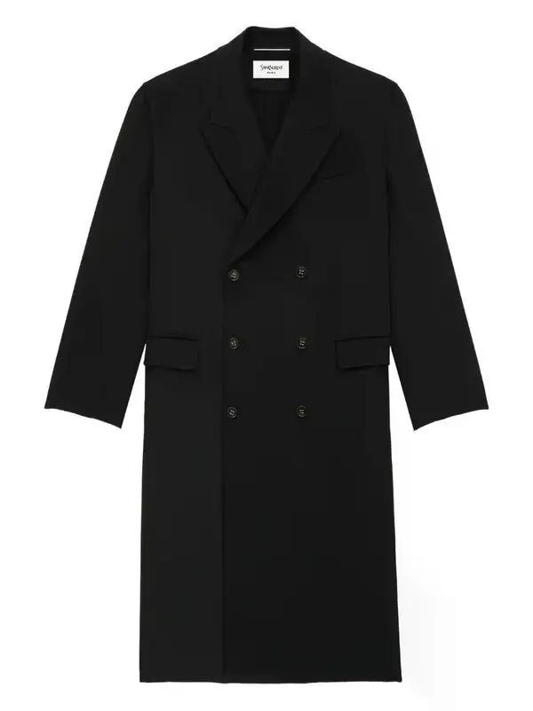 Saint Laurent Double-breasted Coat