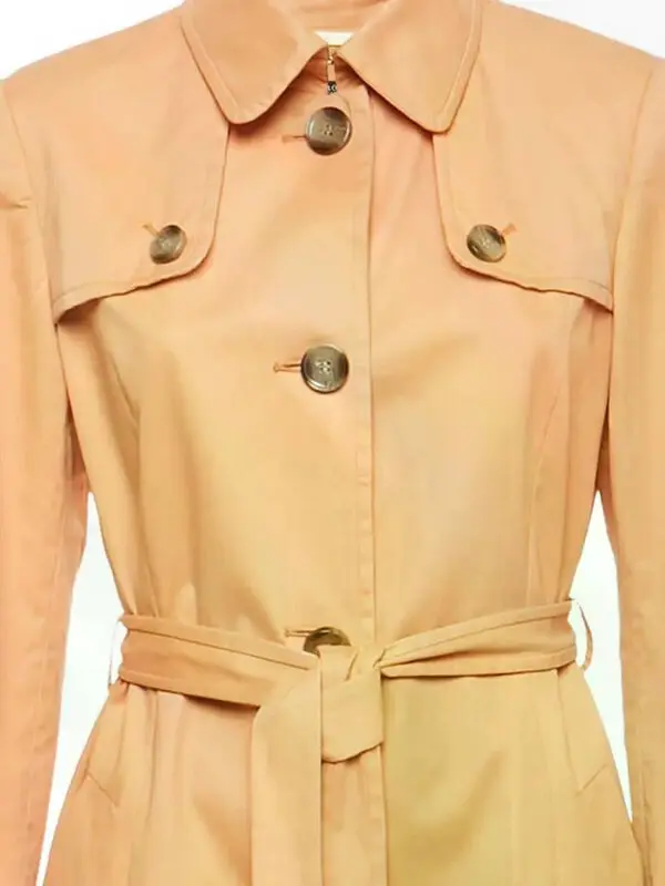 BOSS Single-breasted Belted Coat