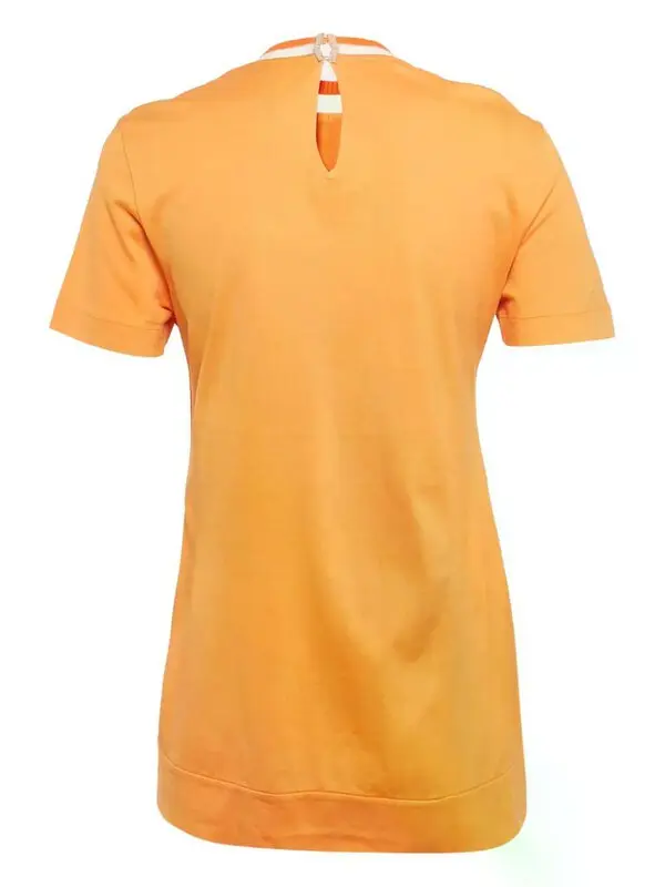 Fendi Floral-embroidered T-shirt