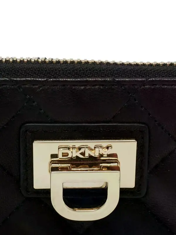 Dkny Quilted Leather Wallet
