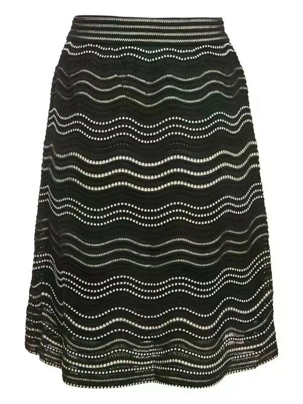 Missoni Wave Knitted Skirt
