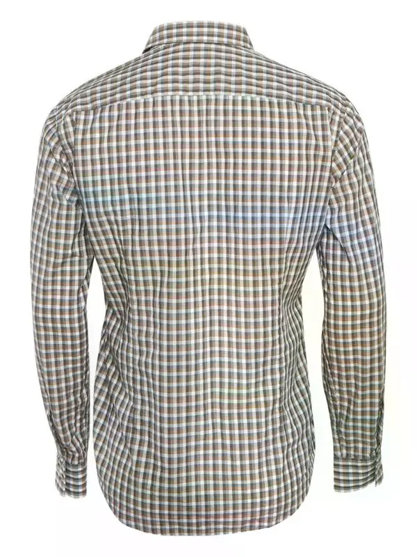 BOSS Checked Cotton Shirt