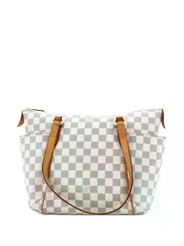 LOUIS VUITTON Totally Damier Pm Shoulder Bag - White