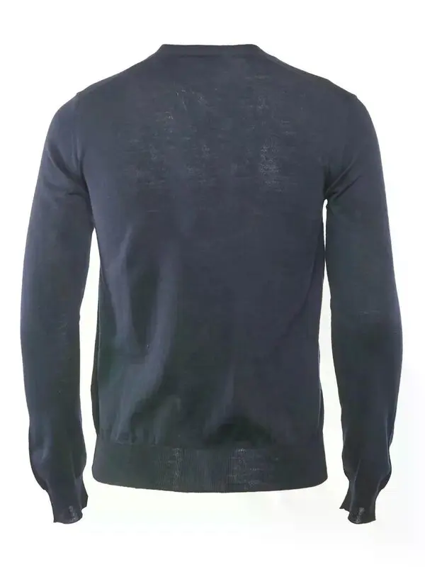 Prada Fine-knit Wool Cardigan - Blue