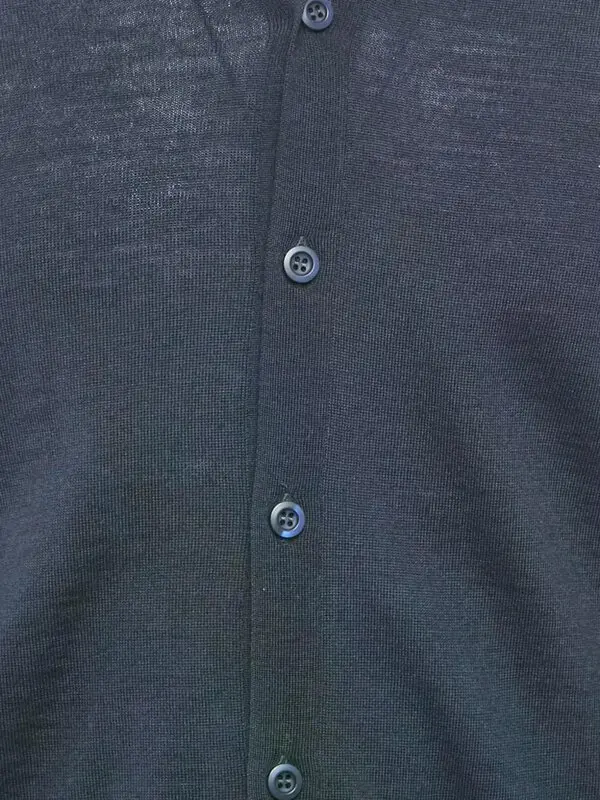 Prada Fine-knit Wool Cardigan - Blue
