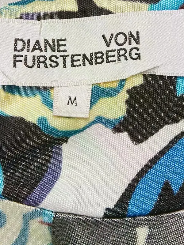 Diane Von Furstenberg Twist-front Floral Mini Dress