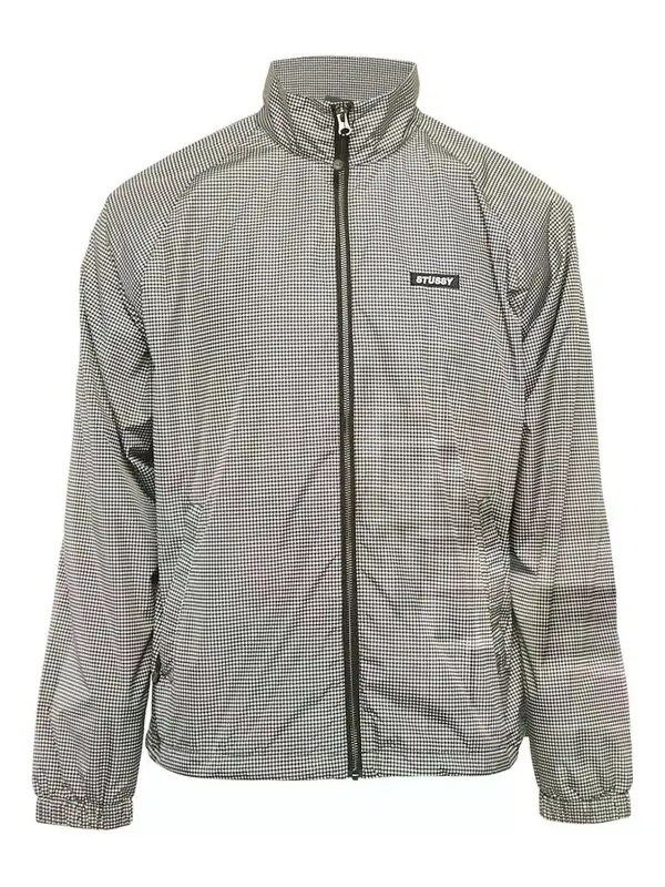 StÜssy Houndstooth Zip-up Jacket
