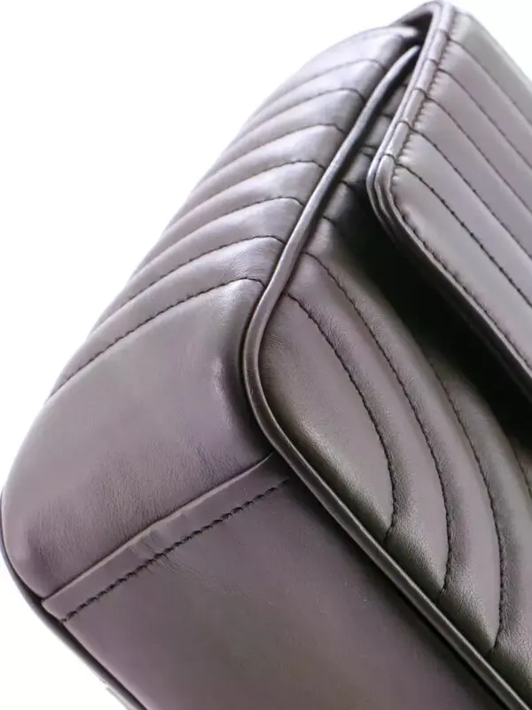 Prada Chain Flap Shoulder Bag Diagramme Quilted Leather Medium Crossbody