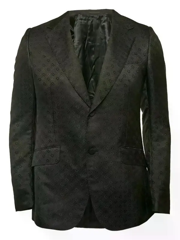 Gucci Horsebit Jacquard Blazer