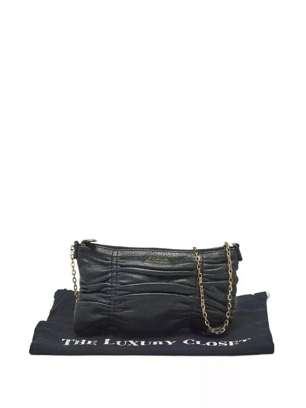 Furla Ruched Chain Crossbody Bag