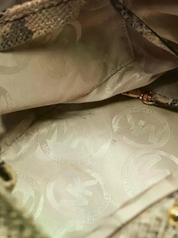Michael Kors Snakeskin-print Tote Bag