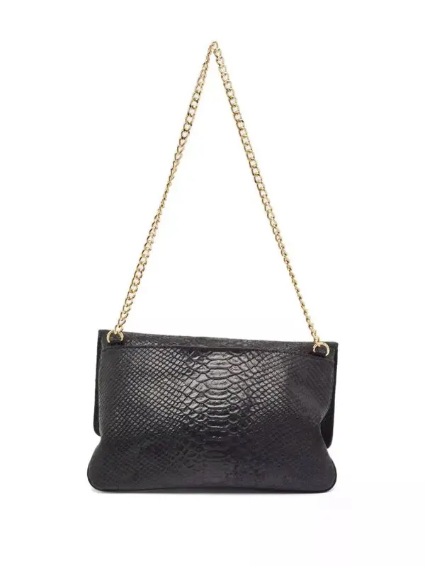 Michael Kors Python-embossed Leather Chain Bag