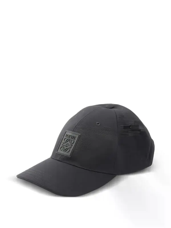 Loewe Logo-patch Anagram Cap - Black