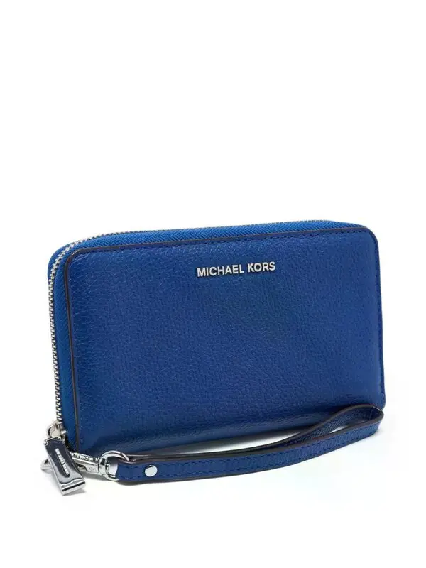 Michael Kors Logo-accent Zip-around Wallet