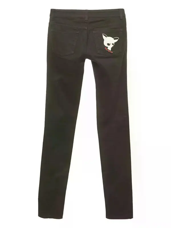 Gucci Chihuahua-detail Jeans