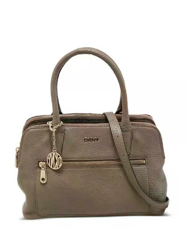 Dkny 2010s Leather Satchel Bag