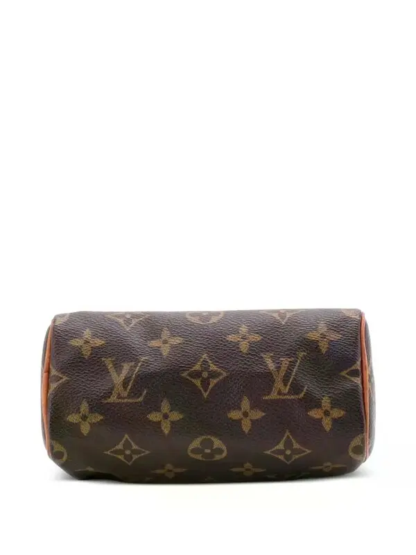 LOUIS VUITTON Speedy Mini Hl Handbag Monogram Canvas - Brown