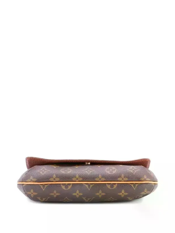 LOUIS VUITTON Musette Tango Handbag Monogram Canvas - Brown