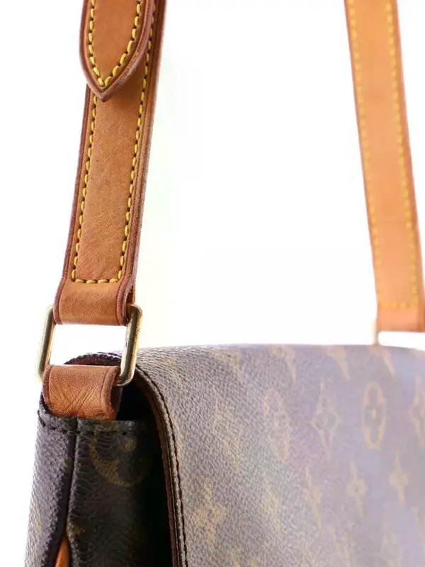 LOUIS VUITTON Musette Tango Handbag Monogram Canvas - Brown