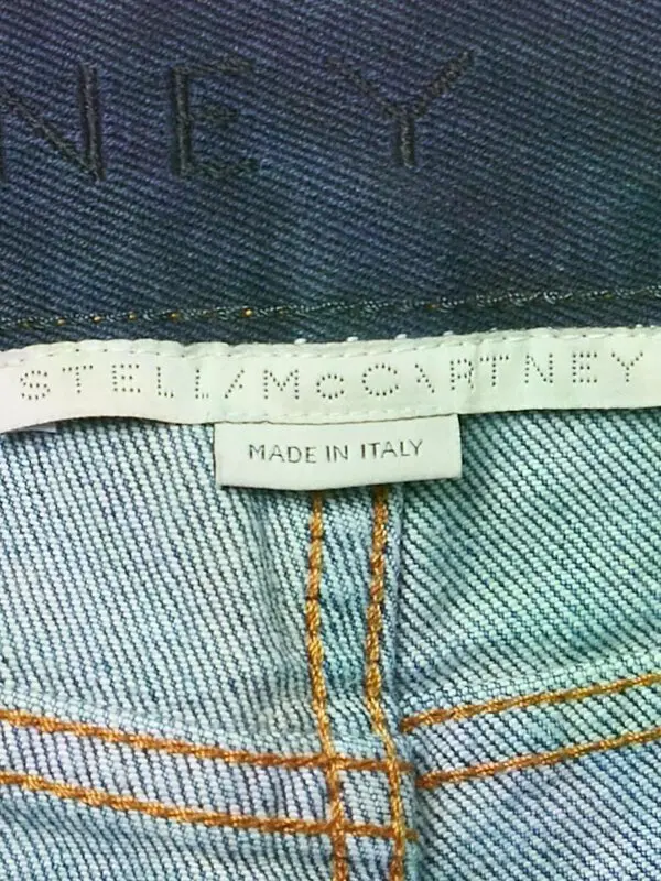 Stella McCartney Logo-tape Jeans