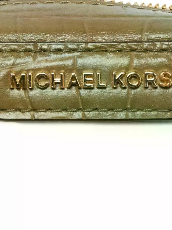 Michael Kors Croc-embossed Leather Shoulder Bag