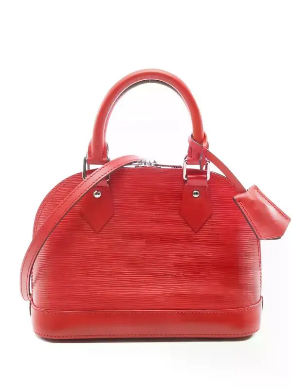 LOUIS VUITTON 2014 Alma Bb Tote Bag - Red