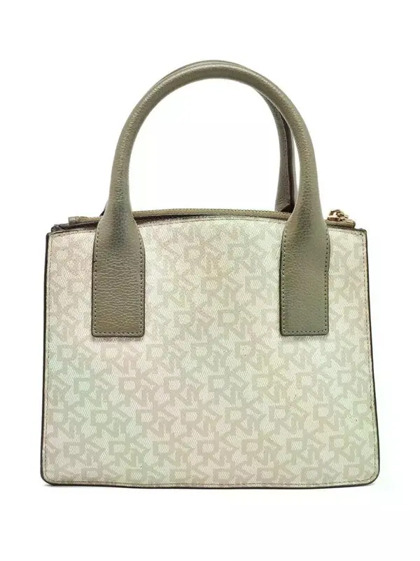Dkny Logo-pattern Two-way Handbag