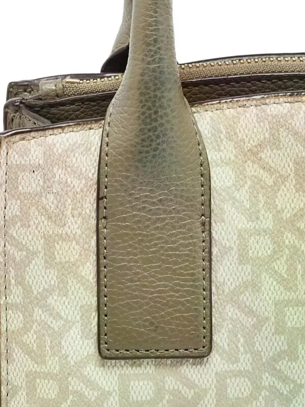 Dkny Logo-pattern Two-way Handbag