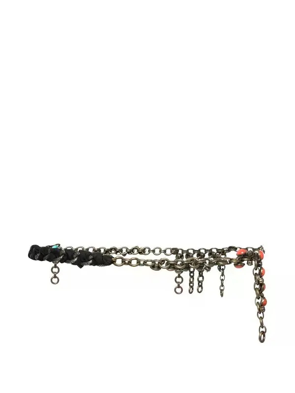 LANVIN Beaded Chain Belt