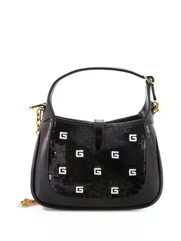 Gucci Jackie 1961 Chain Embellished Mini Hobo Bag