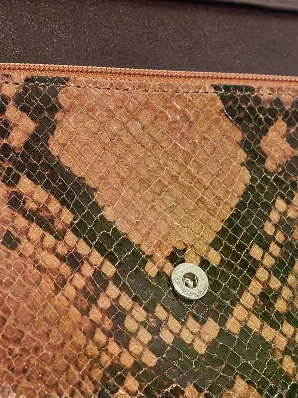 Longchamp 2000 Snakeskin Wallet