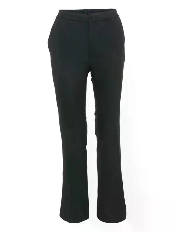Just Cavalli Crepe Wool Trousers