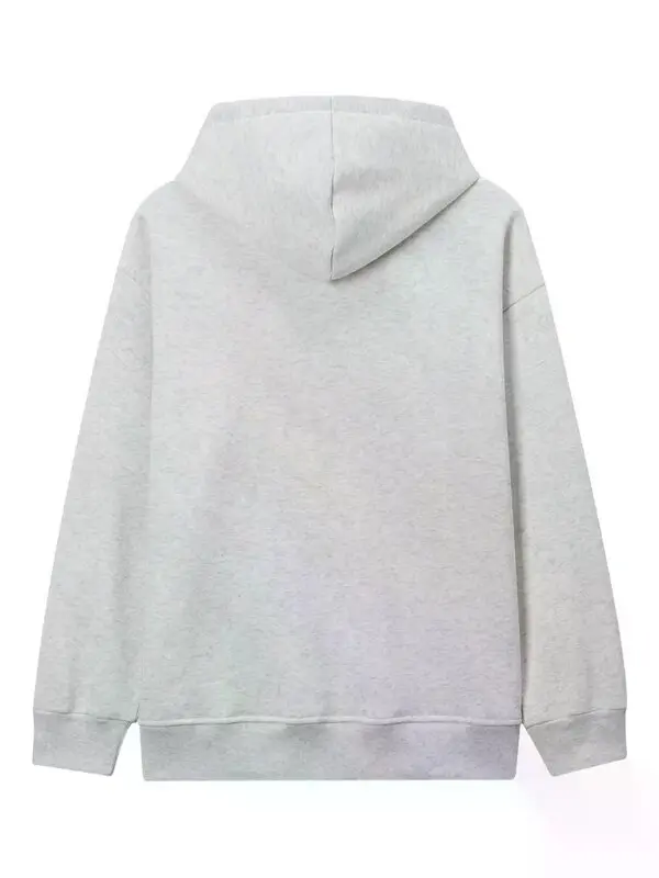 MINI CREAM Hooded Graphic Print Sweater