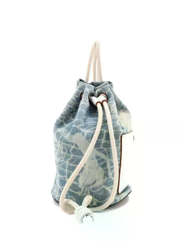 Loewe Sailor Bucket Denim Backpack