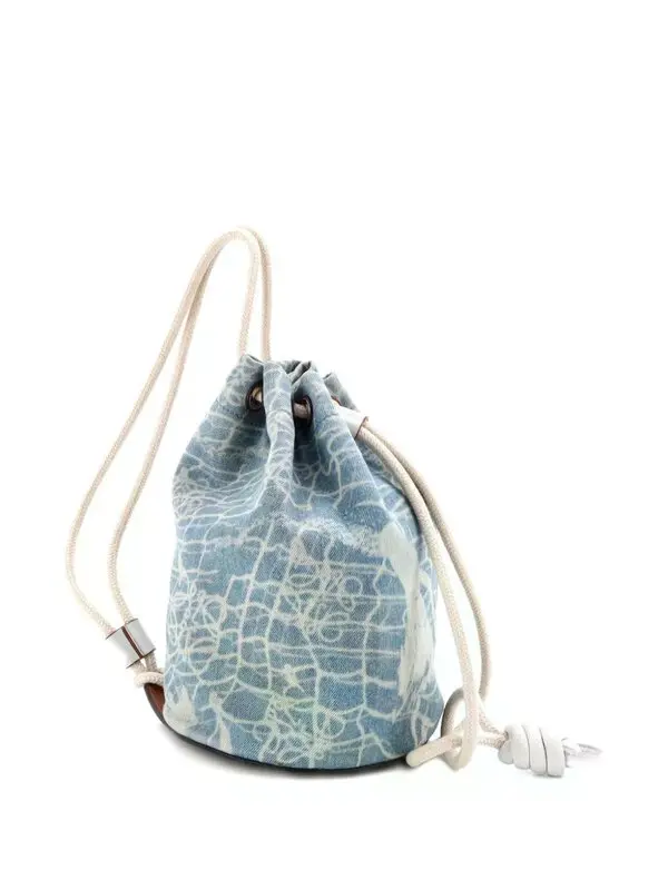 Loewe Sailor Bucket Denim Backpack