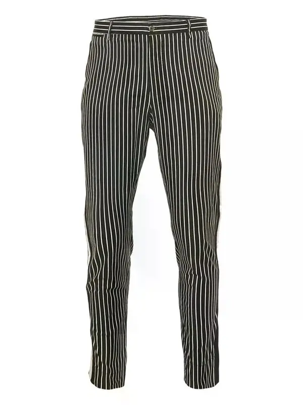 Dolce & Gabbana Striped Cotton Trousers