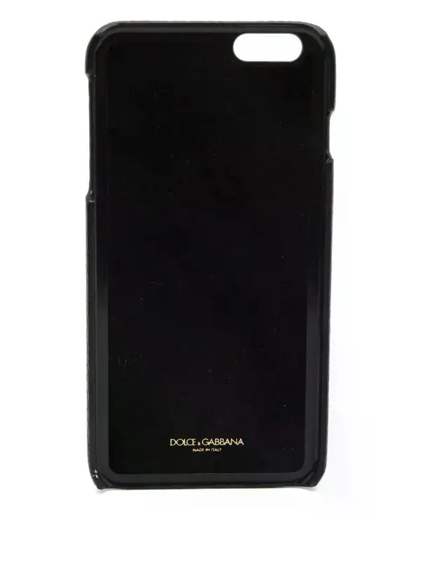Dolce & Gabbana Star-embellished Iphone 6 Case - Black