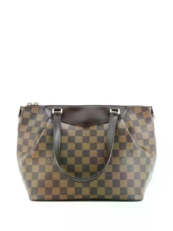 LOUIS VUITTON Westminster Handbag Damier Pm Satchel - Brown