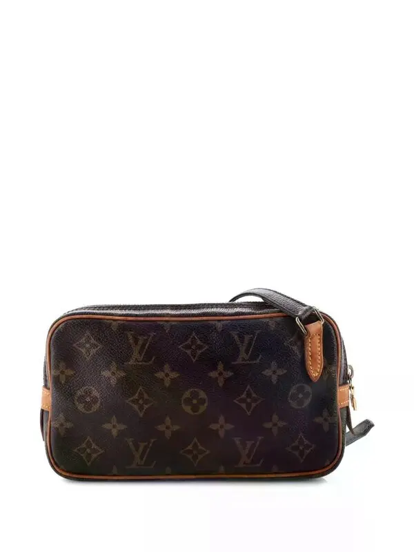 LOUIS VUITTON Pochette Marly Bandouliere Monogram Canvas - Brown