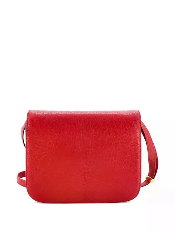 Celine Classic Box Bag Grainy Leather Medium - Red