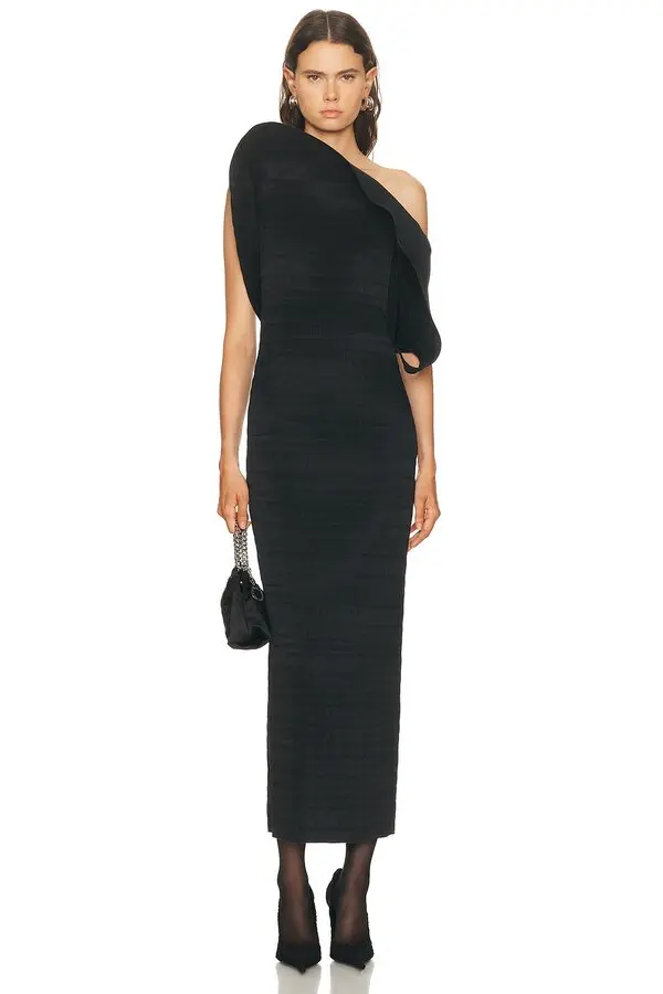 Magda Butrym Strapless Long Dress