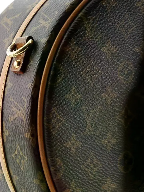 LOUIS VUITTON Petite Boite Chapeau Monogram Crossbody Bag - Brown