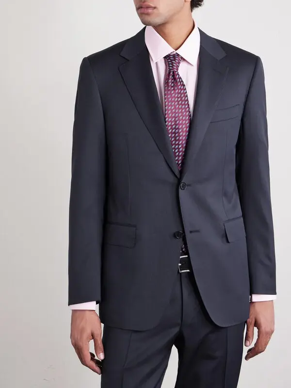 Canali Wool Suit Jacket