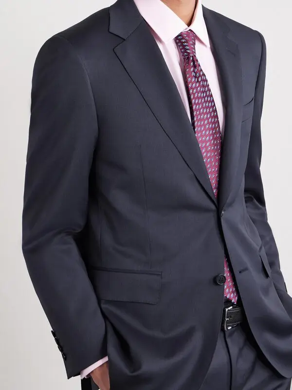 Canali Wool Suit Jacket