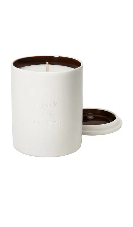BJÃ¶RK AND BERRIES White Forest Scented Candle - N,a