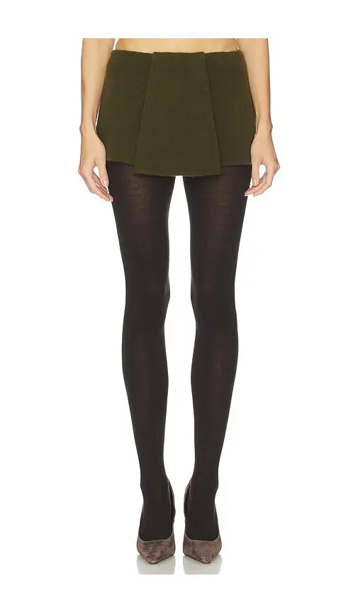 HELSA Josefine Knit Mini Skirt