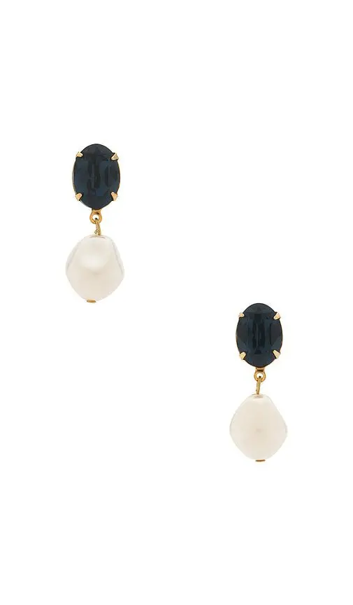 JENNIFER BEHR Tunis Dangle Earrings - Sapphire