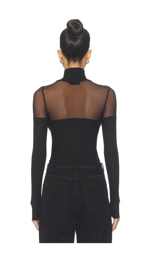Michael Lauren Marvel Longsleeve Turtleneck Top