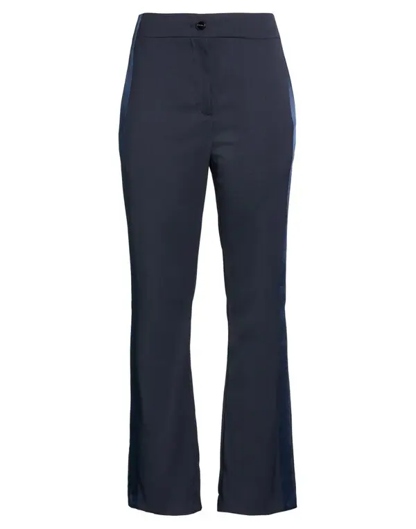 Iceberg Bootcut Pants With Side Seam Stripes
